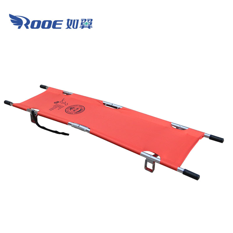 Folding Pole Stretcher With 4 Handles Lightweight Stretcher For ...